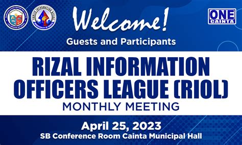 Onecainta Ang Bayan Ng Cainta Ang Napiling Host Lgu