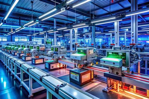 Highspeed Automated Assembly Line With Realtime Quality Checks Ensuring Optimal Production