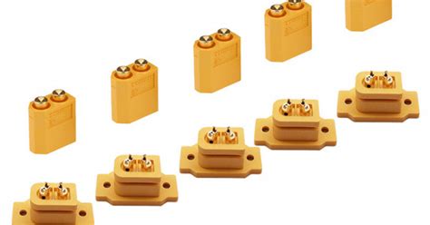 RJX Pairs Amass XT E F Female XT PB M Male Battery Connecting Adapter