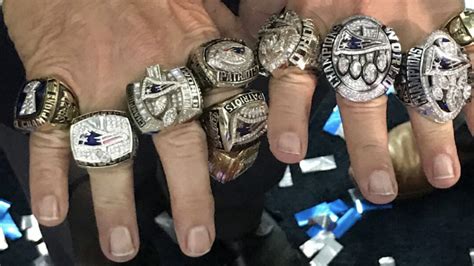 Heres Why Bill Belichick Was Wearing 10 Huge Rings At The Patriots