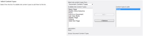 Adding Document Content Types Sharepoint 2010 Techchuckers Brain Blast