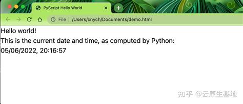 什么？可以在 Html 中直接插入 Python 代码？ 知乎