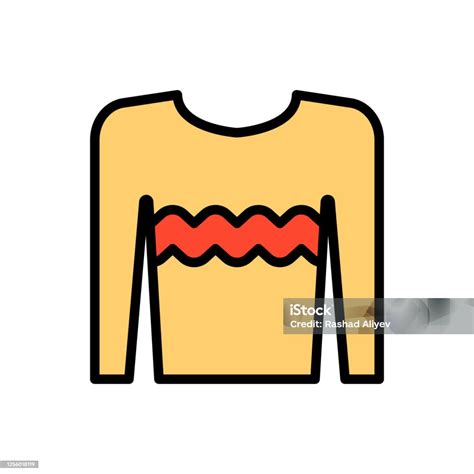 毛衣衣服圖示簡單的顏色與輪廓向量元素的時髦風格圖示為 Ui 和 Ux 網站或移動應用程式向量圖形及更多傳統圖片 傳統 內衣 全身裙
