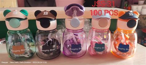 Plastic Head Phone Panda Bottle Capacity 500 Ml At ₹ 115piece In New