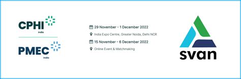 Cphi And P Mec India 2022 Amira Srl