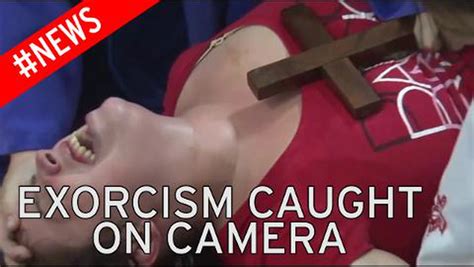 Watch Priests Perform Exorcism On Screaming Woman Who Was Possessed By The Devil Mirror Online
