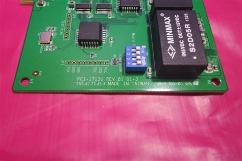 ADVANTECH PCI 1713U REV B1 01 3 BOARD USED GRANDBIRD