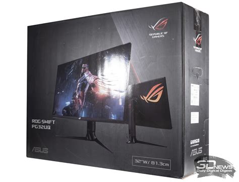 Обзор игрового 4K-монитора ASUS ROG Swift PG32UQ: без mini-LED, но ...