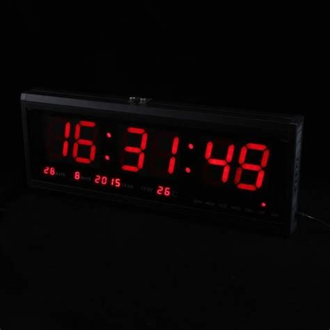 Horloge Murale Numérique Led Horloge Image