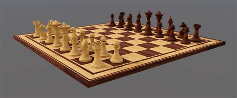 3d Chess Board Drawing