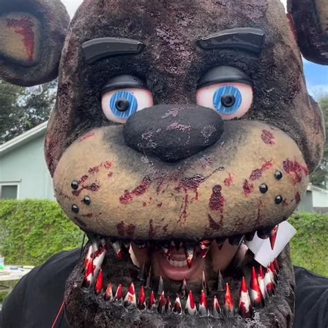 Realistic Freddy Fazbear Costume Etsy