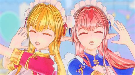Mmdスターリースカイパレードsps式ユーニス・チャイナメイド版4k Youtube