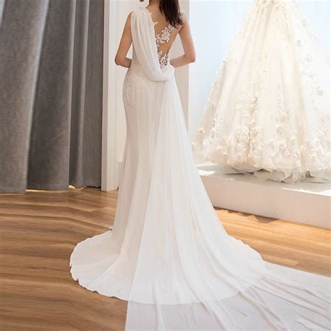 2022 Bride Vestido De Noiva White Backless Lace Mermaid Ball Gown
