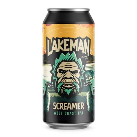 Screamer West Coast Ipa 440ml Can Lakeman Brewing