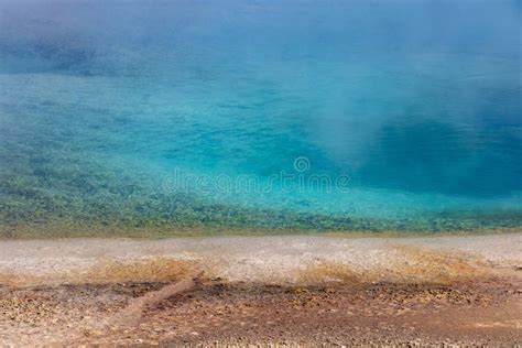 Grand Prismatic Spring At Yellowstone National Park Usa Stock Image