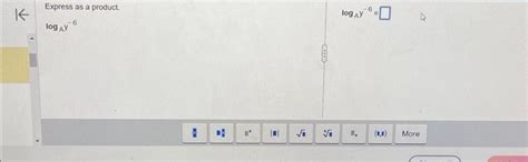 Solved Express As A Product LogAy6 Chegg Com