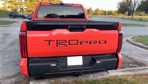 Fits Tundra TRD Pro Tailgate M Decals Etsy