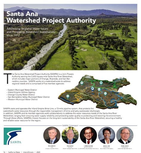 Santa Ana Watershed Project Authority On Linkedin Exciting News Sawpa