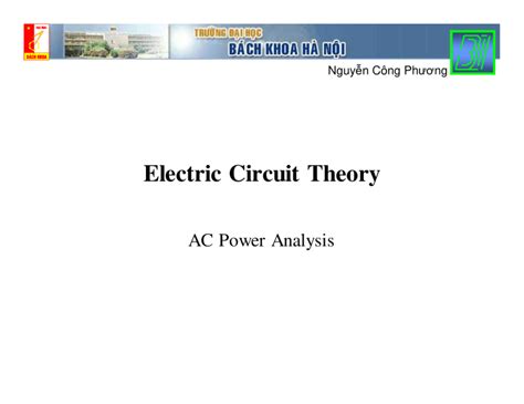 12 Ac Power Analysis 2020 Mk
