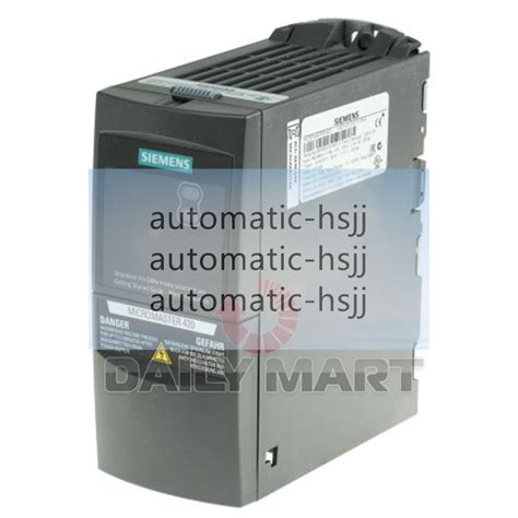 New In Box Siemens 6se6420 2uc25 5ca1 Variable Speedfrequency Drive Ebay