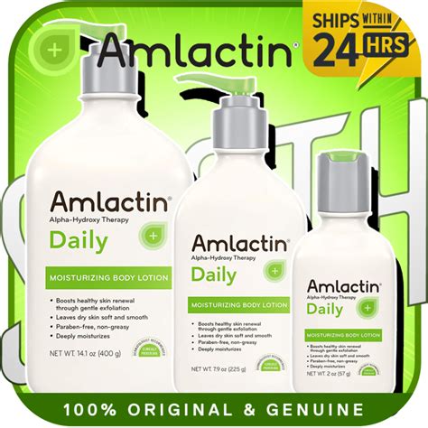 Amlactin Daily Moisturizing Body Lotion 57g 225g 400g Lazada