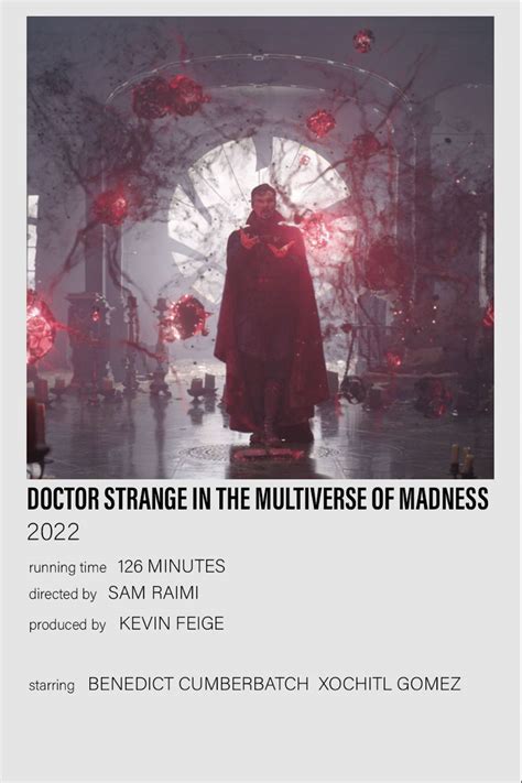 Doctor Strange In The Multiverse Of Madness Poster 2022 Doctor