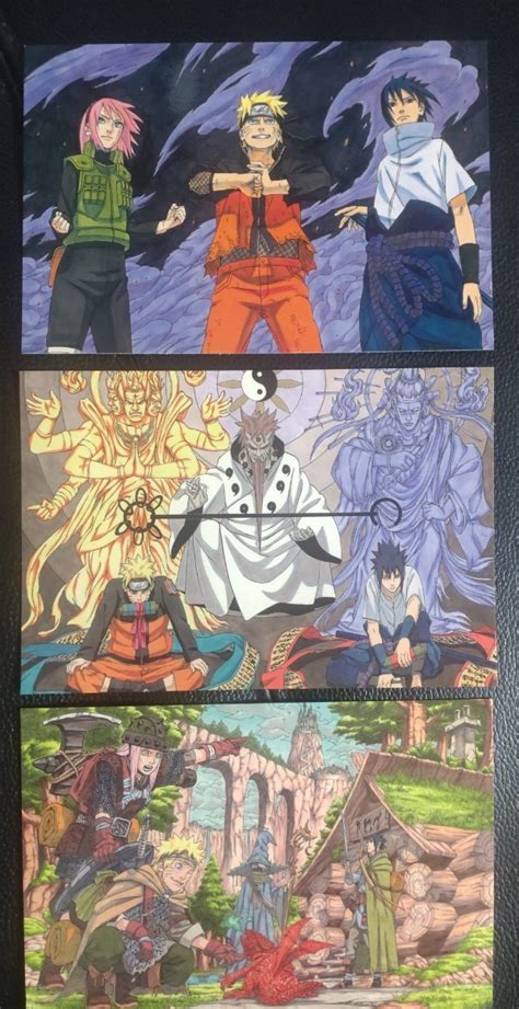 NARUTO ナルト ポストカード 3枚 その他 売買されたオークション情報yahooの商品情報をアーカイブ公開 オークファン