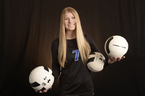 East Metro Girls Volleyball Player Of The Year Eastviews Lauren Crowl