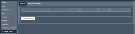 Grandnode Documentation Product Attributes