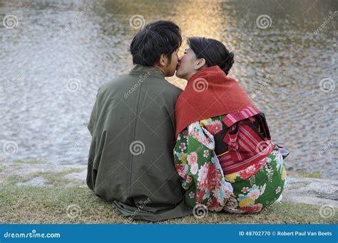 The Kiss Editorial Image Image Of Traditional Young 48702770