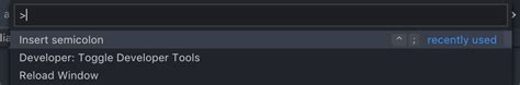 Error When Remapping To Commands With Name Starting With Extension
