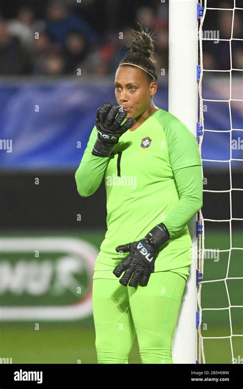 VALENCIENNES FRANCE MAR 7TH Brazilian Goalkeeper Barbara 1 Pictured