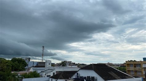 Previsão do Tempo domingo nublado umidade e pancadas de chuva na