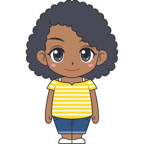 女の子（子供） 無料イラスト＆かわいいフリー素材集 ねこ画伯コハクちゃん