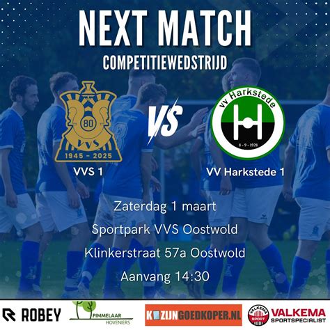 Vvs Oostwold Morgen Speelt Vvs 1 Thuis Tegen Facebook