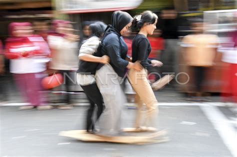 Lomba HUT Kemerdekaan RI Di Jakarta ANTARA Foto