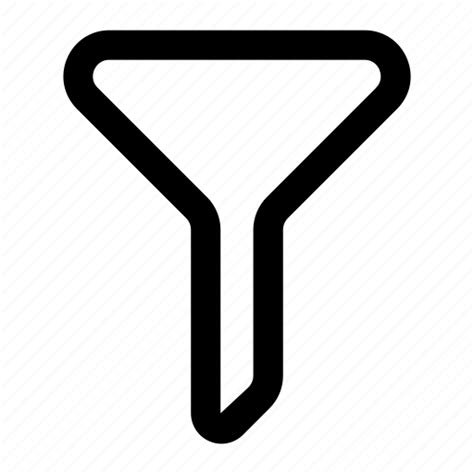filter filtering tools funnel data sorting icon download on