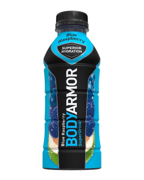 Bodyarmor Sports Drink Blue Raspberry 16 Oz Bottles 12 Pack