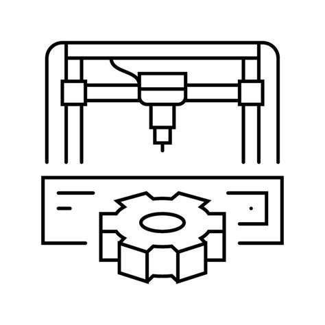 Prototyping Manufacturing Engineer Line Icon Vector Illustration 35455209 Vector Art At Vecteezy