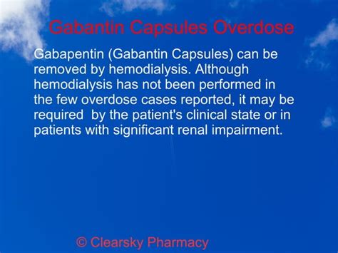 Gabantin Gabapentin Capsules Odp