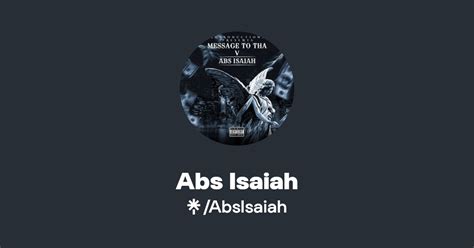 Abs Isaiah - Listen on YouTube, Spotify, Apple Music - Linktree
