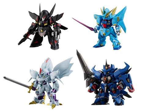 經典名機化為低頭身萬代超級機器人大戰OG ORIGINAL COLLECTION食玩 11 月發售