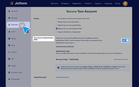 Two Factor Authentication 2fa