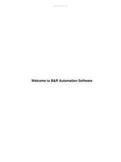 Welcome To B R Automation Software Welcome To B R Automation