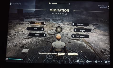 Edges Of Jedi Survivor Meditation And Holomap Menus Being Cut Off On