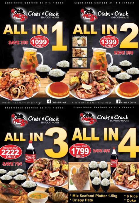 Crabs N Crack Philippines Menu And Prices [july 2024] Philmenu