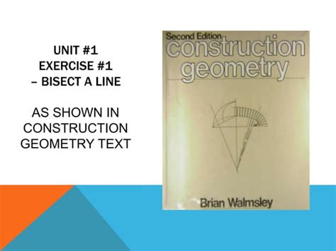 Math 1260 Bisect A Line Ppt