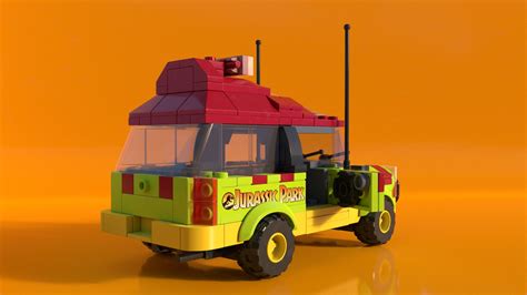 Lego Jurassic Park Ford Explorer — Polycount