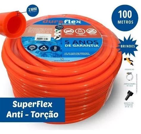 Mangueira De Quintal 100 Metros 100 Anti Torçãoduraflex MercadoLivre