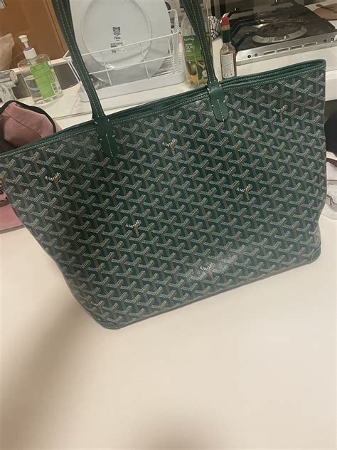 Goyard Goyard Sac Artois Mm Vert Grailed
